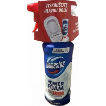 Domestos Power Foam Arctic Pěnový čistič toalet a koupelen 435 ml od 60 Kč - Heureka.cz