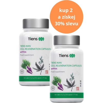 Tiens Ikan extra balíček 2 x 150 kapslí - Heureka.cz