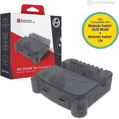 Hyperkin RetroN S64 Console Dock Nintendo Switch (Smoke Gray) - Heureka.cz