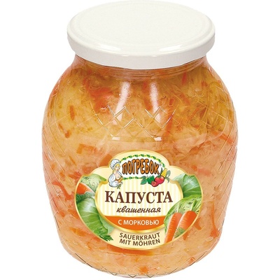 Podrebok Kvašené zelí s mrkví 500 g od 79 Kč - Heureka.cz