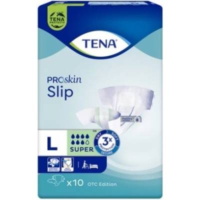 Tena ProSkin Slip Super OTC Chráničky pro dospělé velikost L 10 ks od 298 Kč - Heureka.cz
