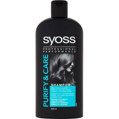 Syoss Purify & Care šampon na vlasy 500 ml - Heureka.cz