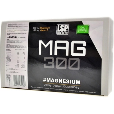 LSP Magnesium Liquid Mag 300 20 ampulí od 649 Kč - Heureka.cz