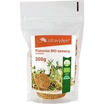 Pískavice BIO semena na klíčení 200 g Zdravý den od 99 Kč - Heureka.cz
