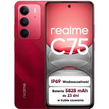 Realme C75 8GB/256GB Ruby Red od 3 990 Kč - Heureka.cz