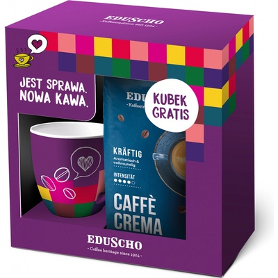Eduscho Caffe Káva Arabica Crema 1 kg - Heureka.cz