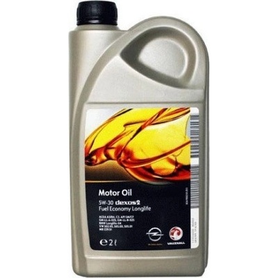 GM Motor Oil Dexos 2 5W-30 2 l od 360 Kč - Heureka.cz