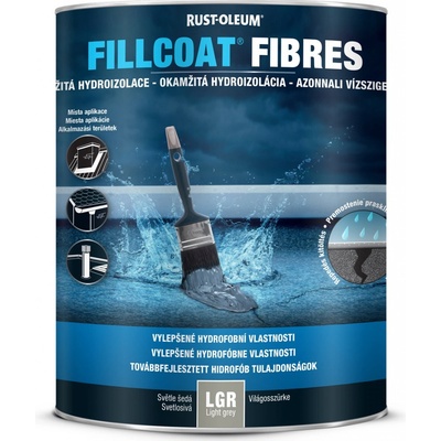 RUST-OLEUM Fillcoat Fibres Waterproofing hydroizolačný náter 1 L Tmavo ...