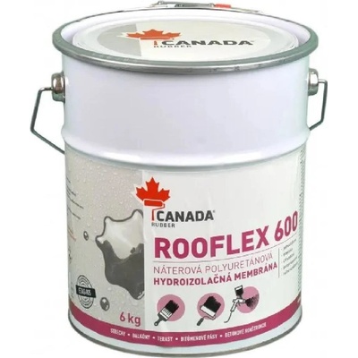 Tekutá hydroizolace Canada Rubber ROOFLEX 600 6 kg od 1 790 Kč - Heureka.cz