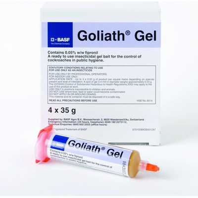 BASF Insekticidní nástraha Goliath Gel 4 × 35 g na šváby a rusy ...