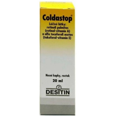 COLDASTOP NAS 8,25MG/20MG NAS GTT SOL 1X20ML - Heureka.cz