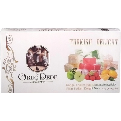 ORUC DEDE Lokum Turkish mix 400 g od 6,28 € - Heureka.sk