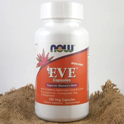 Now Multi Vitamins Eve Women's Superior 120 rostlinných kapslí od 605 ...