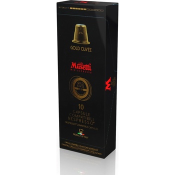 Musetti caffe Gold Cuvée kapsule do Nespresso 10 kusov - Heureka.sk