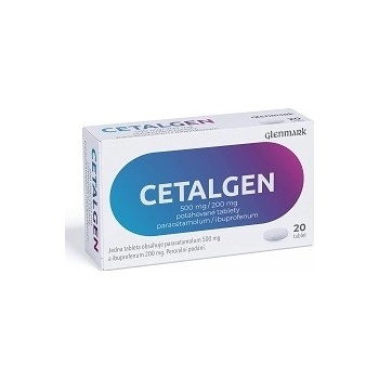 Cetalgen 500 mg/200 mg tbl.flm.20 x 500 mg od 3,9 € - Heureka.sk