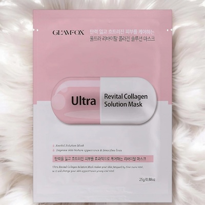 GLAMFOX Ultra Revital Collagen Solution Mask Revitalizační kolagenová ...