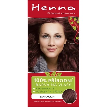 Důbrava Henna přírodní barva na vlasy Mahagon 119 prášková 33 g od 111 ...