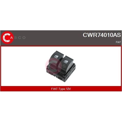 Spínač elektrického otvárania okien CASCO CWR74010AS CWR74010AS od 10 ...