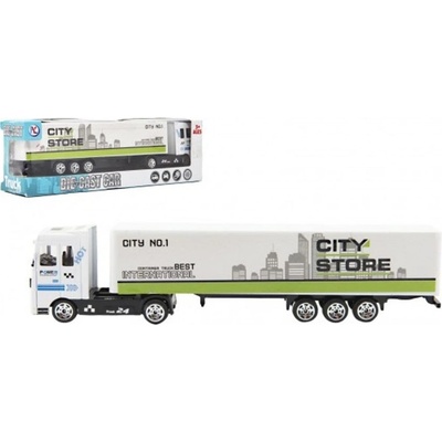 Teddies Kamion s návěsem 19cm kov/plast na volný chod od 48 Kč - Heureka.cz