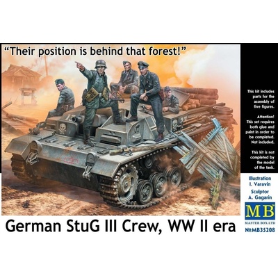 Master Box German StuG III Crew WWII era 5 fig. MB35208 1:35 - Heureka.cz