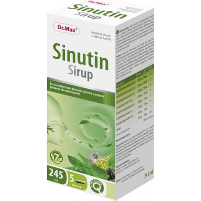 Dr.Max Sinutin sirup 245 ml - Heureka.cz