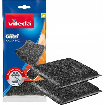 VILEDA Glitzi Inox Power kuchyňská myčka 2 ks - Heureka.cz