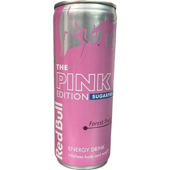 Red Bull The Spring Edition Waldbeere Sugarfree 250 ml od 40 Kč ...