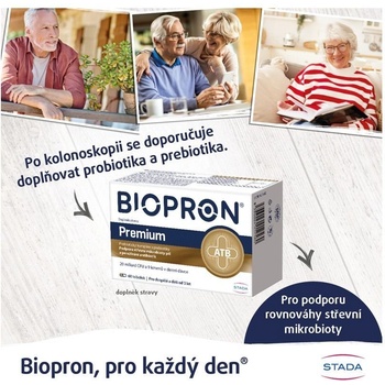 Biopron Premium probiotika a prebiotika při a po užívání antibiotik 30 tobolek od 249 Kč ...