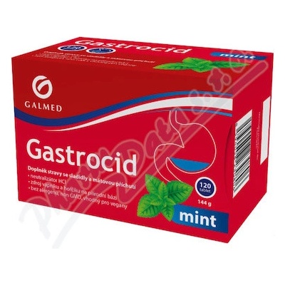 Galmed Gastrocid Mint 120 tablet od 163 Kč - Heureka.cz