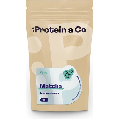 Protein a Co Matcha v prášku 100 g - Heureka.cz