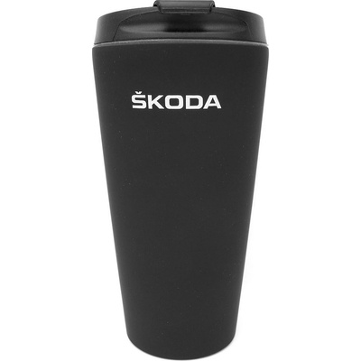 Škoda Auto Dvojplášťový vakuový termohrnek ŠKODA - černý - originál ...