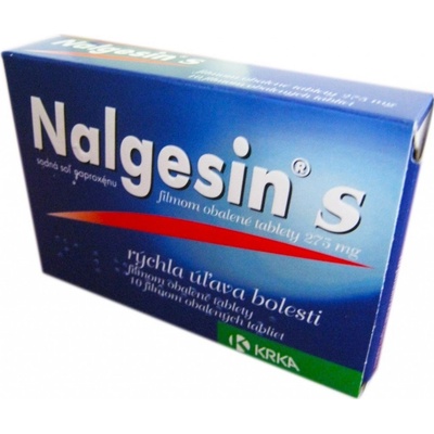 NALGESIN S POR 275MG TBL FLM 10X1 II od 83 Kč - Heureka.cz