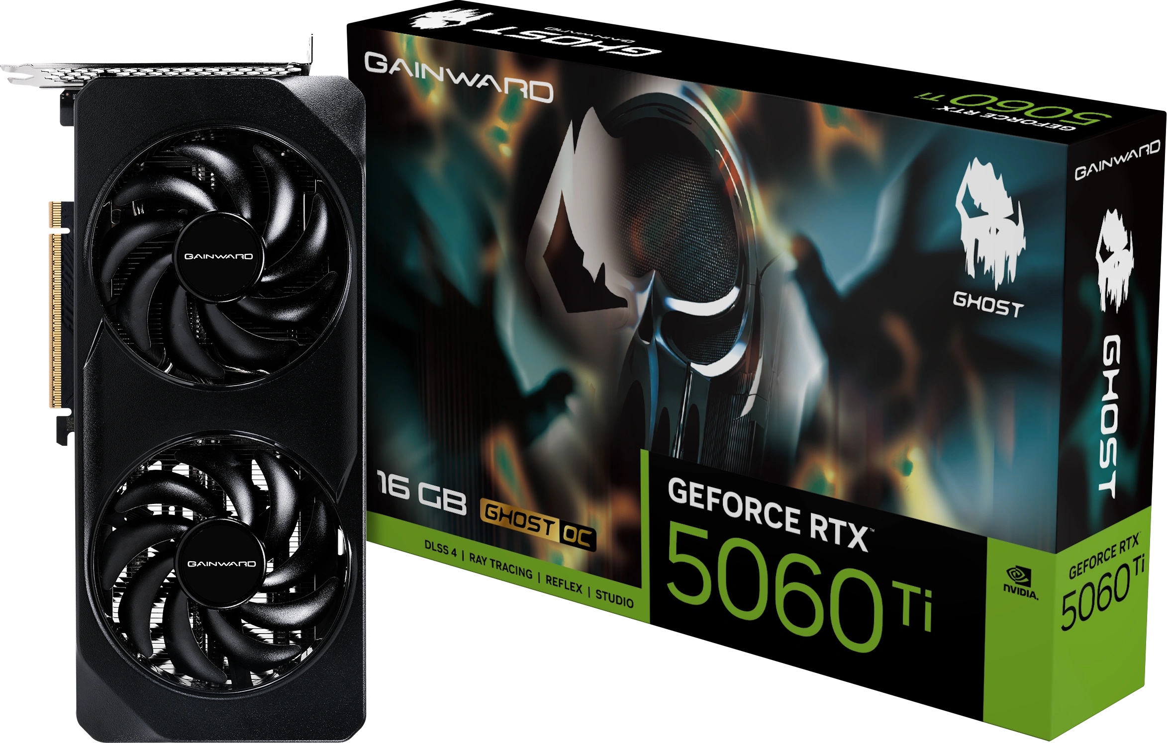 Gainward GeForce RTX 5060 Ti Ghost OC 16GB GDDR7 128bit (NE7506TU19T1 ...