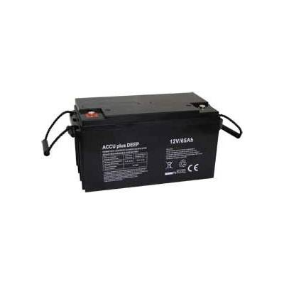 AccuPlus Akumulátor 12V / 65Ah - ACCU plus DEEP - bezúdržbový olověný ...