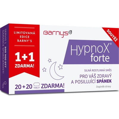 BARNY´S Hypnox forte 20+20 tablet - Heureka.cz