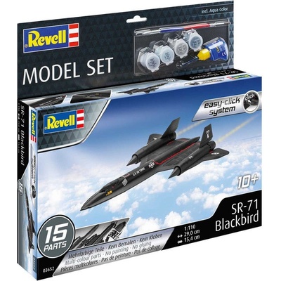 Revell EasyClick Lockheed SR 71 Blackbird sada 1:110 - Heureka.cz