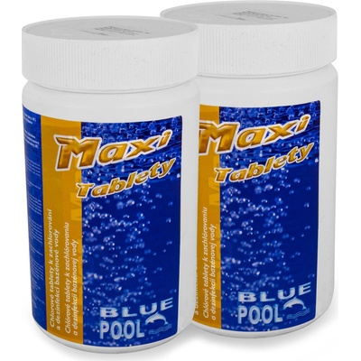 BluePool chlor maxi tablety 2 x 1 kg od 498 Kč - Heureka.cz