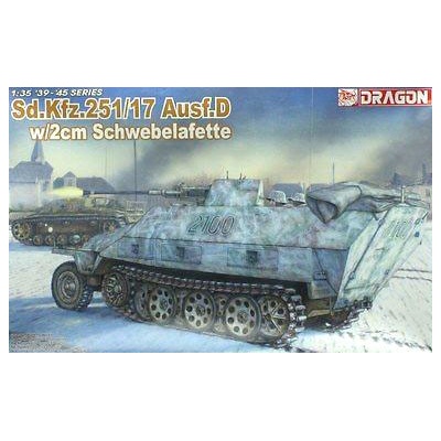 Dragon Model Kit military 6292 Sd.Kfz.Ausf.D w/2cm SCHWEBELAFETTE1:35 ...