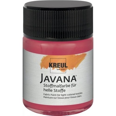 Kreul Barva na světlý textil Javana 50 ml Rubínová červená od 99 Kč ...