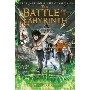 PERCY JACKSON & THE OLYMPIANS THE BATTLE Rick Riordan,Robert Venditti ...