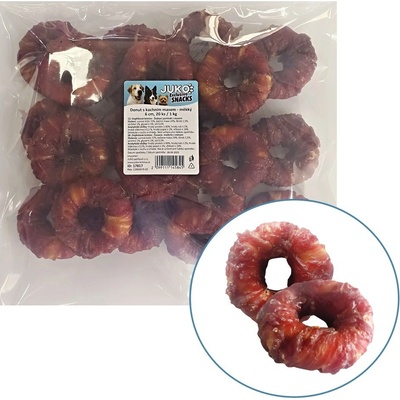 JUKO Snacks Smarty Juko Exclusive Donut s kachním masem měkký 6 cm 20 ...