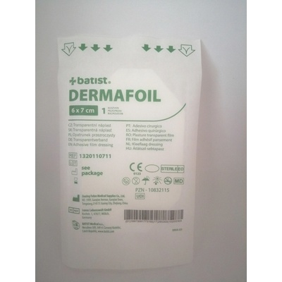Dermafoil náplast 6 x 7 cm - Heureka.cz