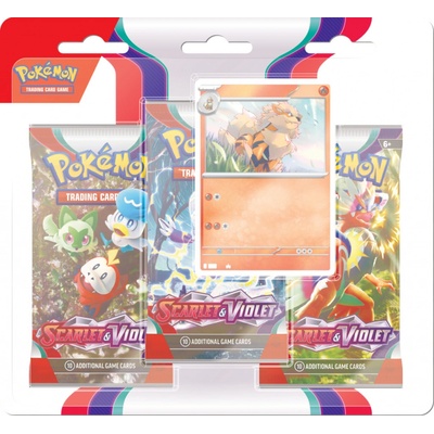 Pokémon TCG Scarlet & Violet 3 Pack Blister Booster Arcanine od 359 Kč ...