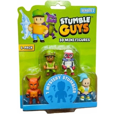 Diramix Stumble Guys 2. série 3D minifigurek 5 figurek Super Kostra od ...