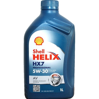 Shell Helix HX7 Professional AV 5W-30 1 l od 149 Kč - Heureka.cz