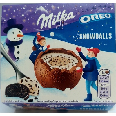 Milka Snow Balls Oreo 112 g - Heureka.cz