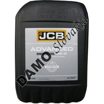 JCB ADVANCED ENGINE OIL 10W-30 20 l od 117,5 € - Heureka.sk