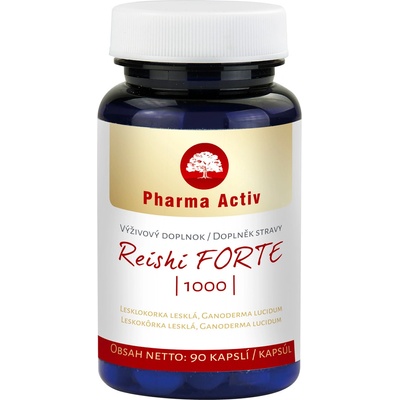 Pharma Activ Reishi Forte 1000 90 kapslí od 183 Kč - Heureka.cz