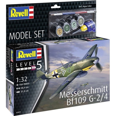 Revell Messerschmitt Bf109G2/4 03829 1:32 od 818 Kč - Heureka.cz