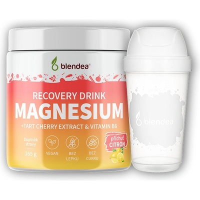 Blendea Blendea Magnesium Recovery Drink 165 g + MINI Shaker 300 ml ...